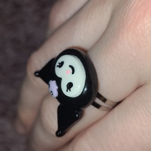 Hello Kitty | Jewelry | Adjustable Kuromi Ring | Poshmark